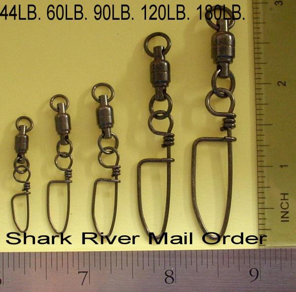 AFW Ball-Bearing Snap Swivels-FTBB120B-A| Shark River Mail Order