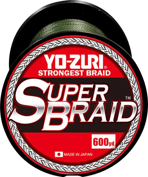Yo-zuri SuperBraid- Dark Green- 30 lb. 600 yard| Shark River Mail Order