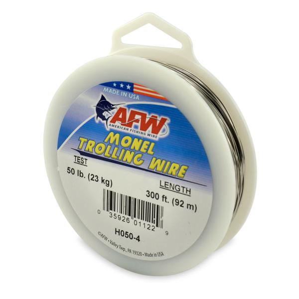 AFW MONEL TROLLING WIRE 50 lb 300'| Shark River Mail Order