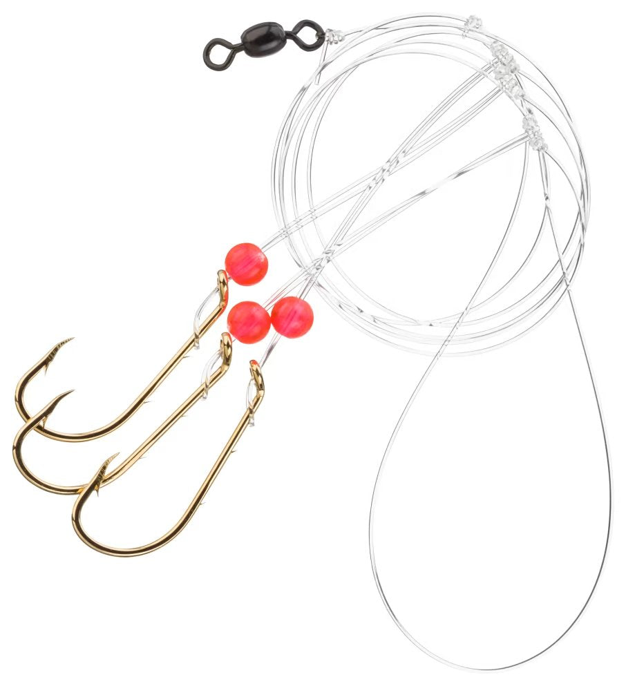 Sea Bass Triple Hi-low Rig- 3 Rigs per pack - Size 2/0| Shark River ...